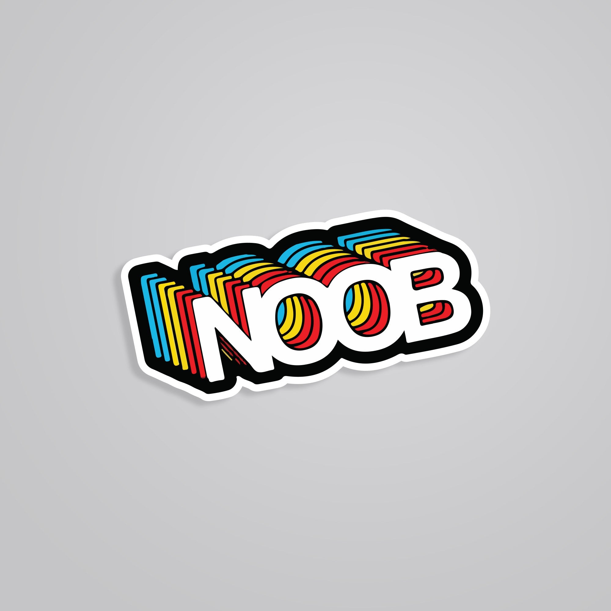 Noob Witty Stickers: Level Up Your Life with Humor!