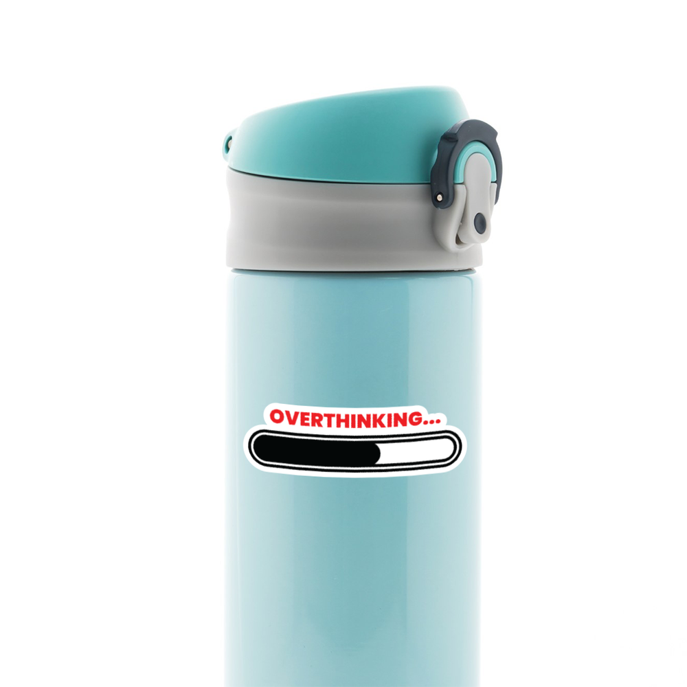 Overthinking Stickers: Embrace the Quirky Mind with Thought-Provoking ...