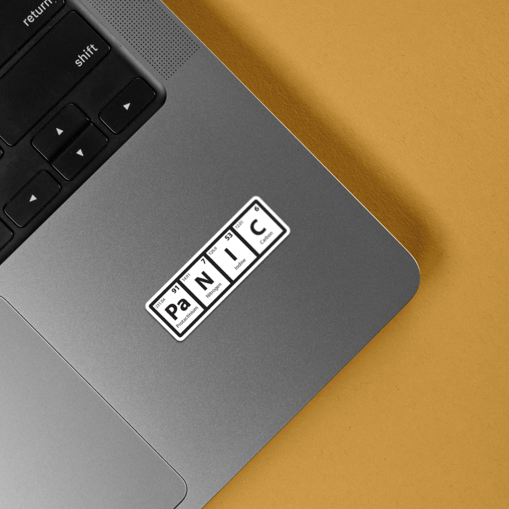 Panic Stickers: Laugh in the Face of Panic with Humorous Decals