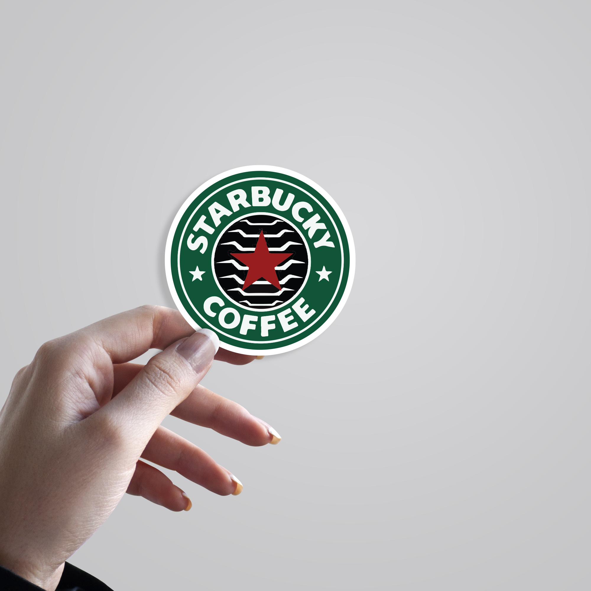 Sip on Laughs with 'Starbucky Coffee' Stickers - Playful and ...