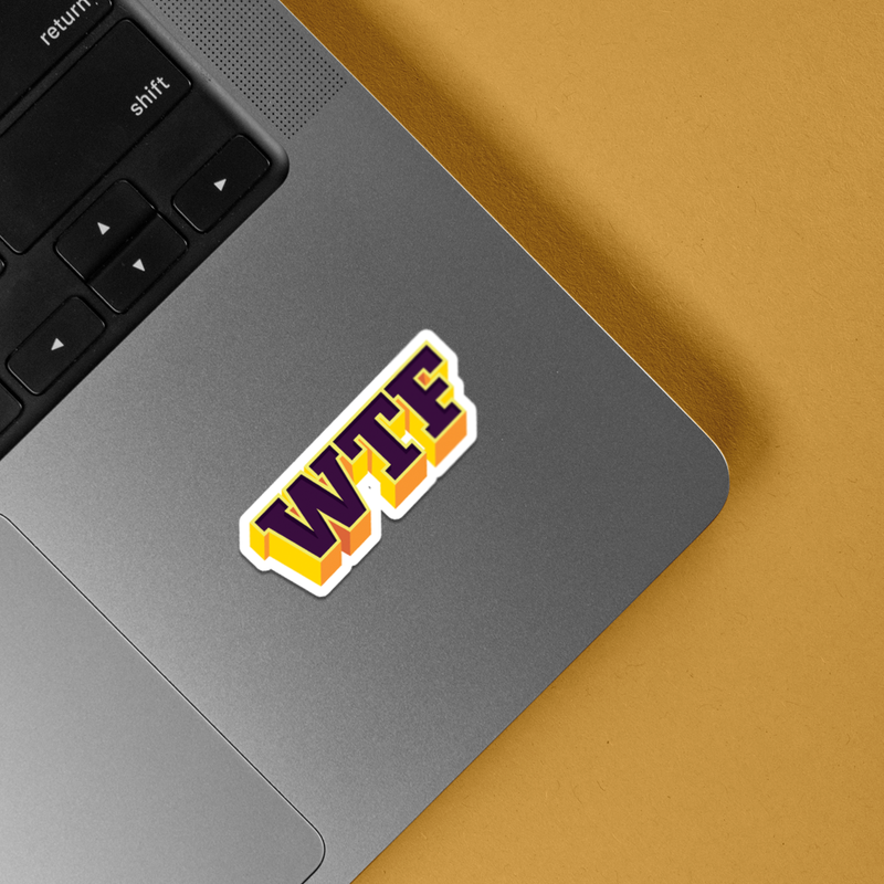 WTF Stickers: Express Yourself with Bold and Quirky Decals