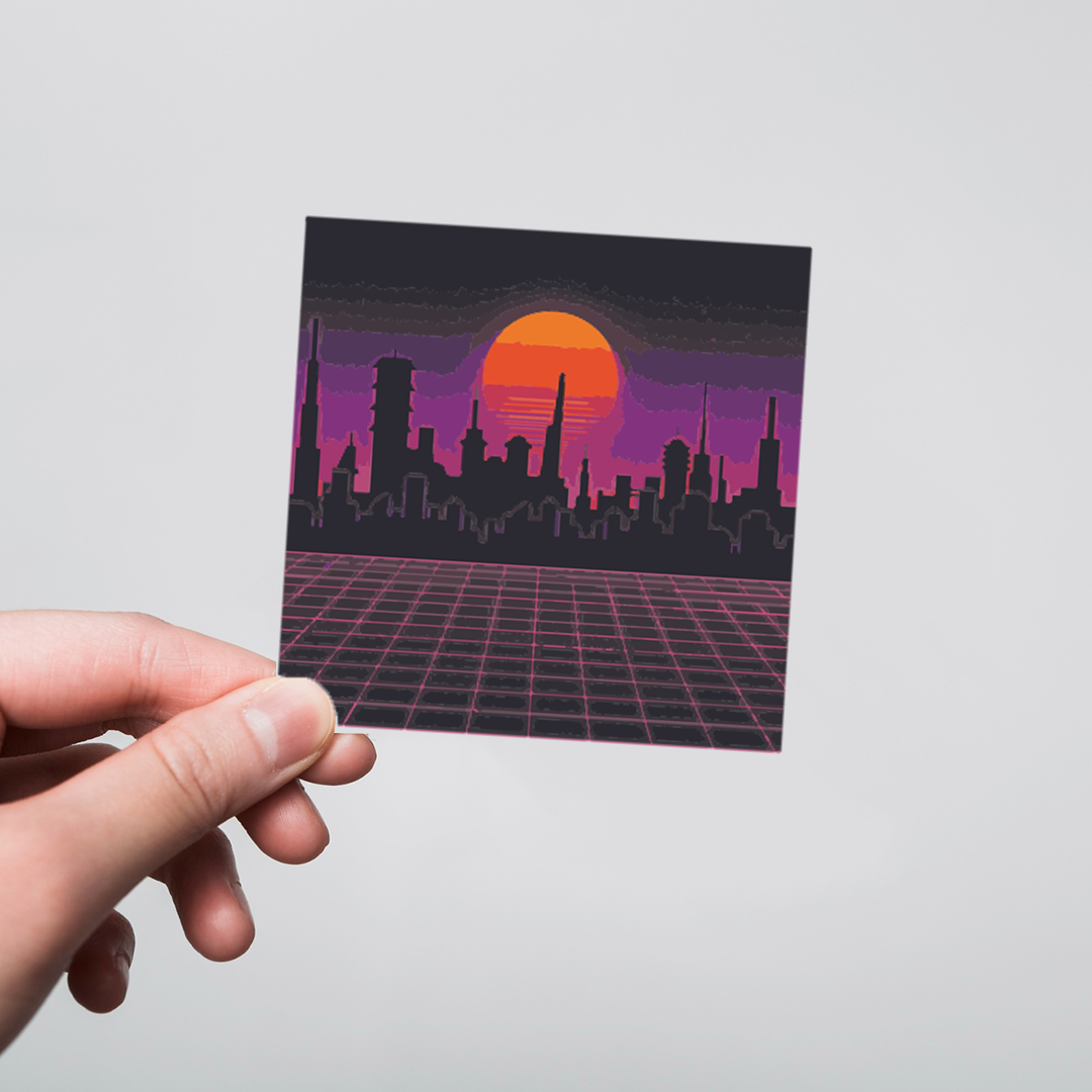 City Skyline Stickers - Explore Urban Beauty with Stunning Skyline Stickers