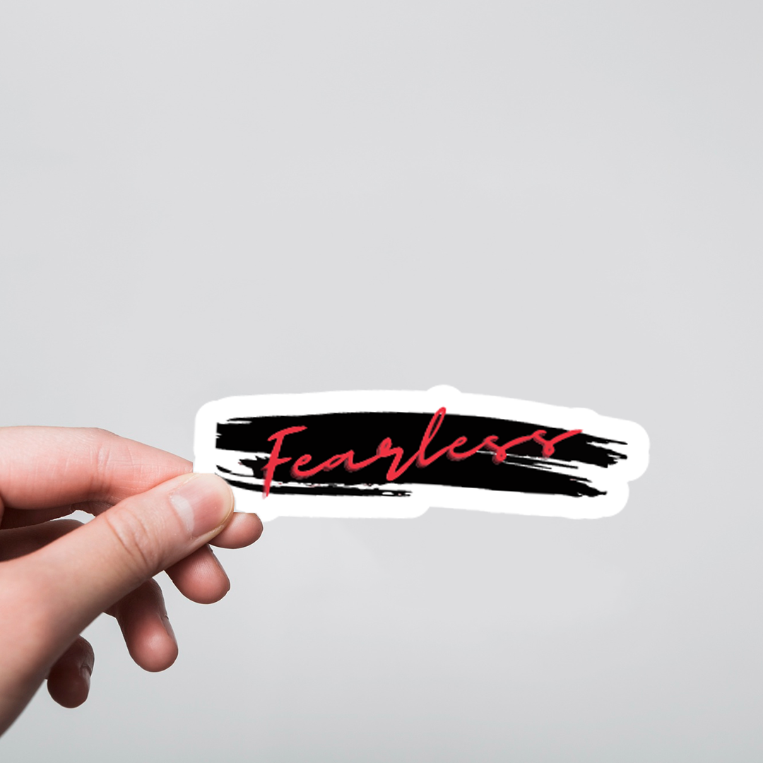 Fearless Stickers - Empowering Stickers to Embrace Courage and Boldness
