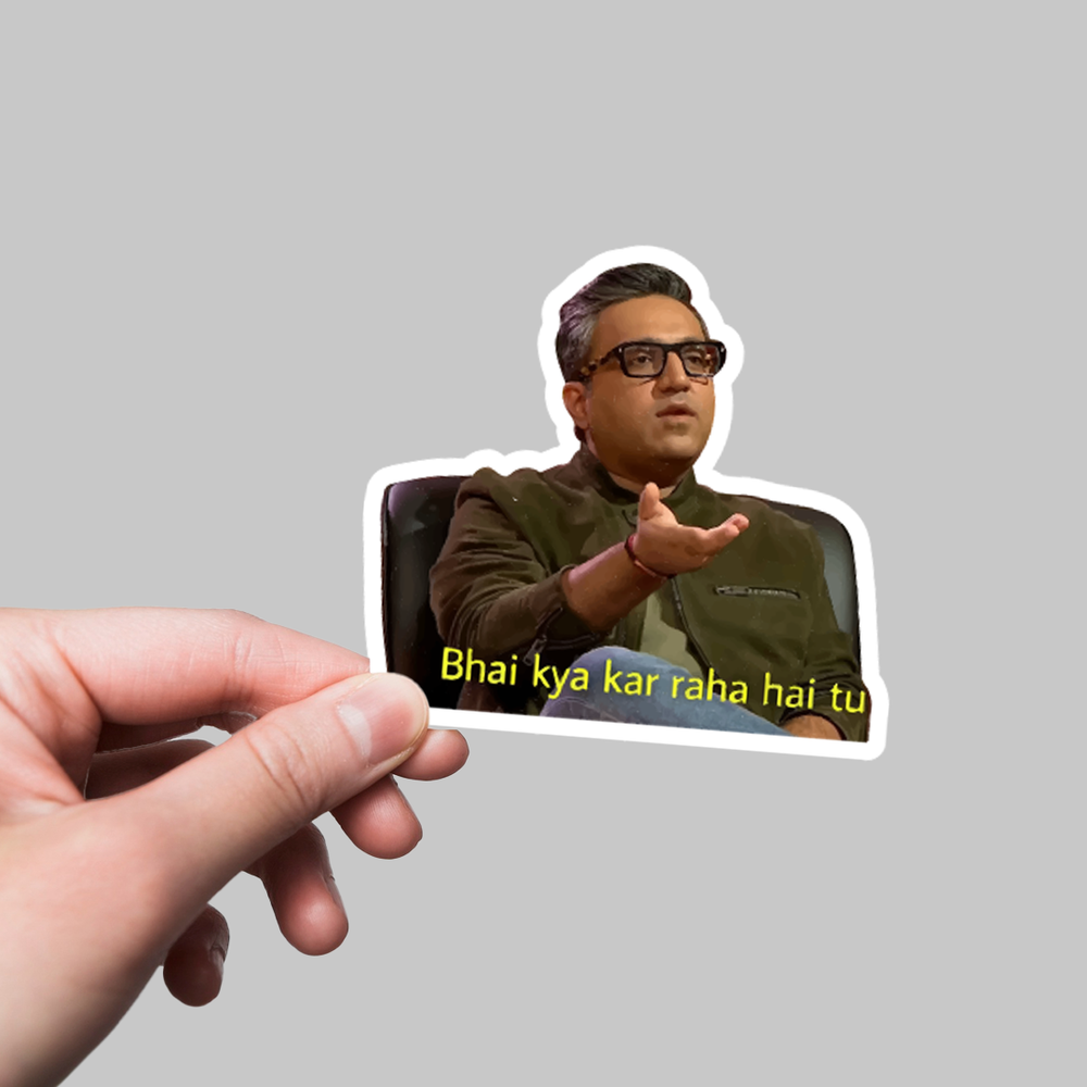 Bhai Kya Kar Raha Hai Tu Stickers - Express Humorous and Playful Vibes ...