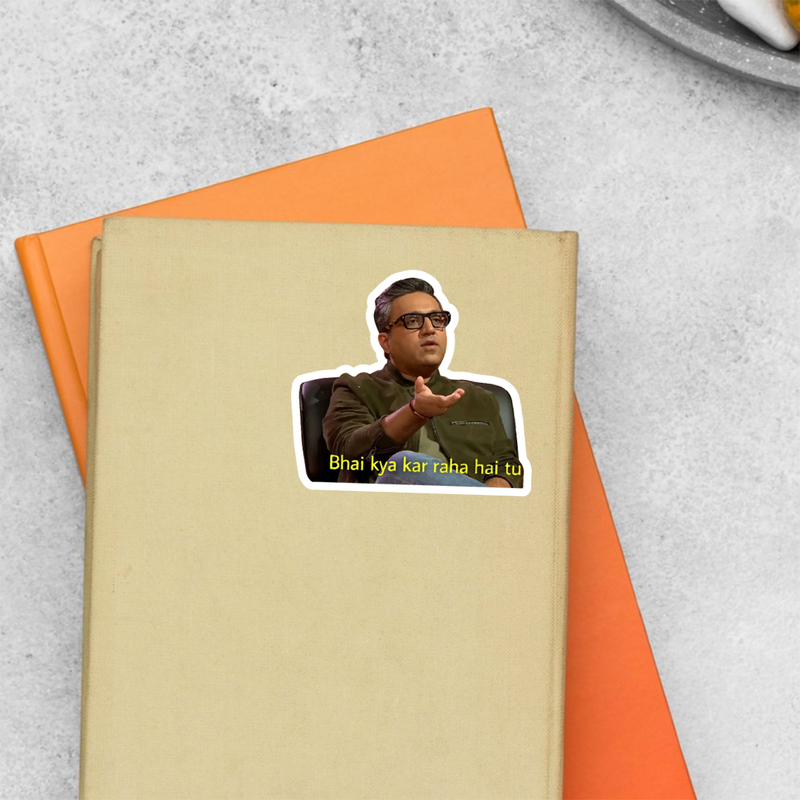 Bhai Kya Kar Raha Hai Tu Stickers - Express Humorous and Playful Vibes ...