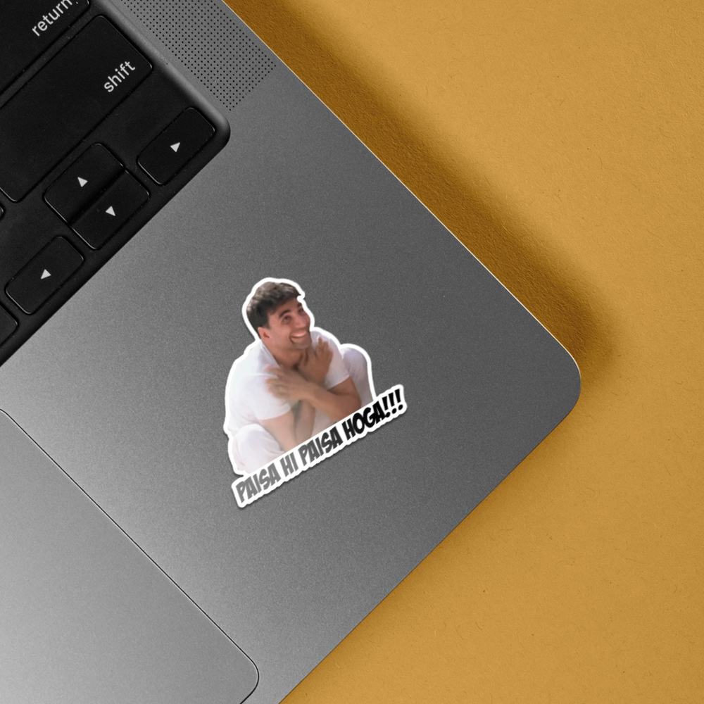 Paisa hi Paisa Hoga Stickers - Funny Movie Dialogue Stickers collection