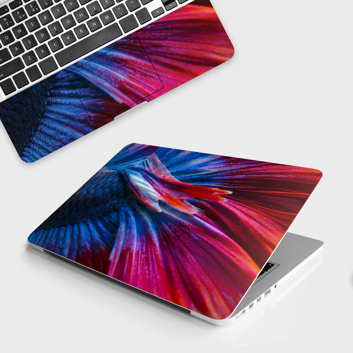 Dive into Creativity with Fish Tail Laptop Skin | Artistic and ...