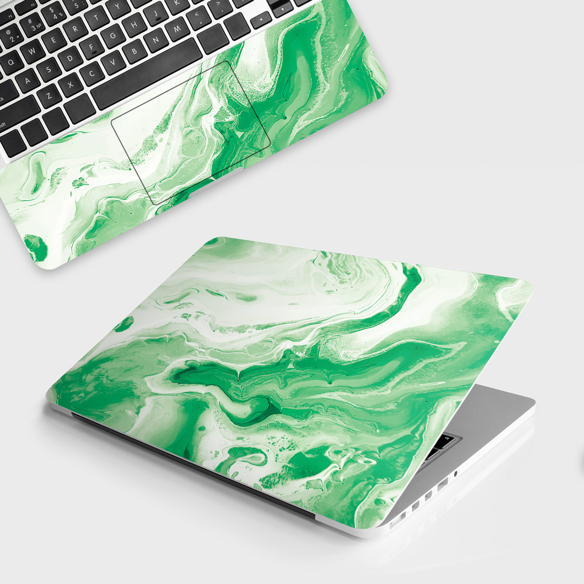 Green Marble Laptop Skin - Embrace Natural Sophistication with ...